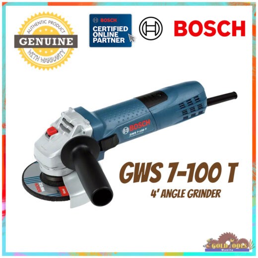 BOSCH GWS 7-100 T- 4″ Angle Grinder