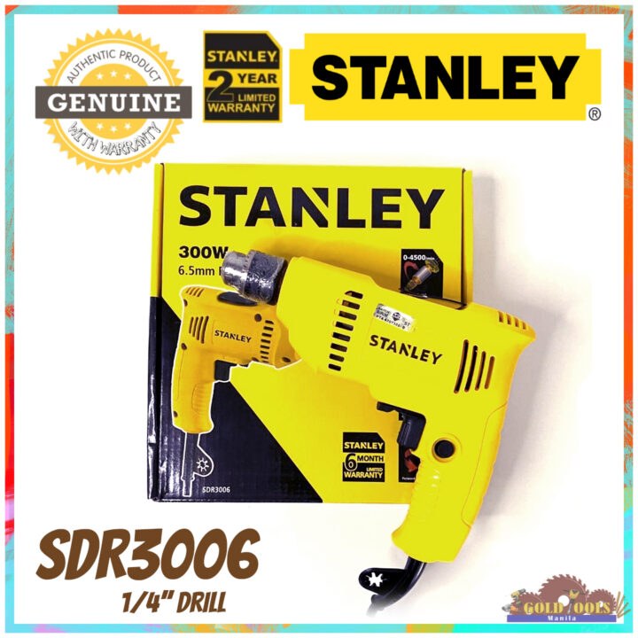 STANLEY SDR3006- 1/4″ Drill- 300W